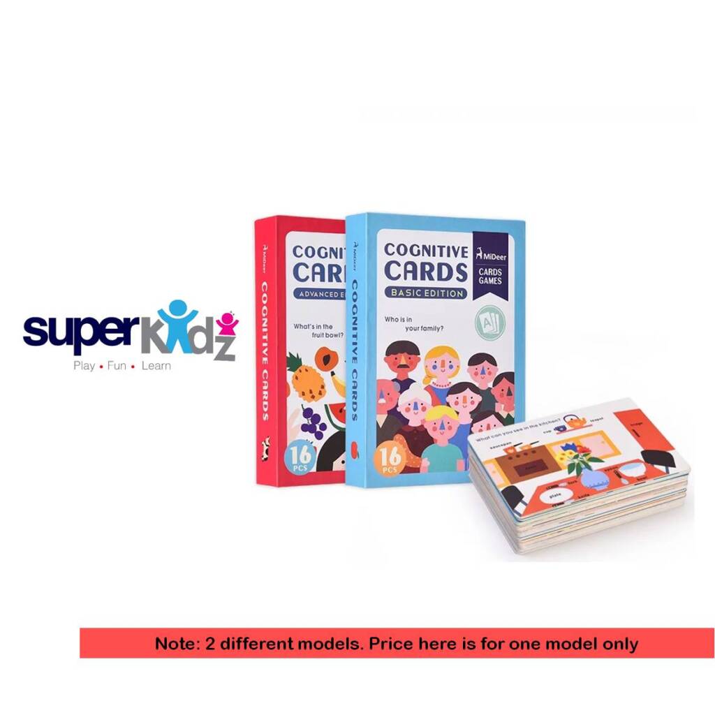 Edu Series - Cognitive Cards, Basic - Superkidz.net