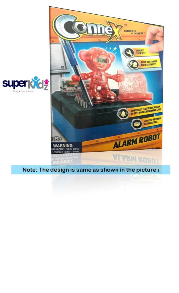 Sci Series - Connex Alarm Robot - Superkidz.net